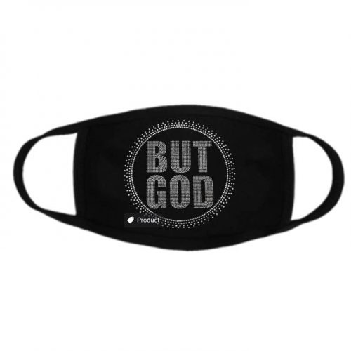 Faith Over Fear Mask (Bling) – GLC Creative Designs